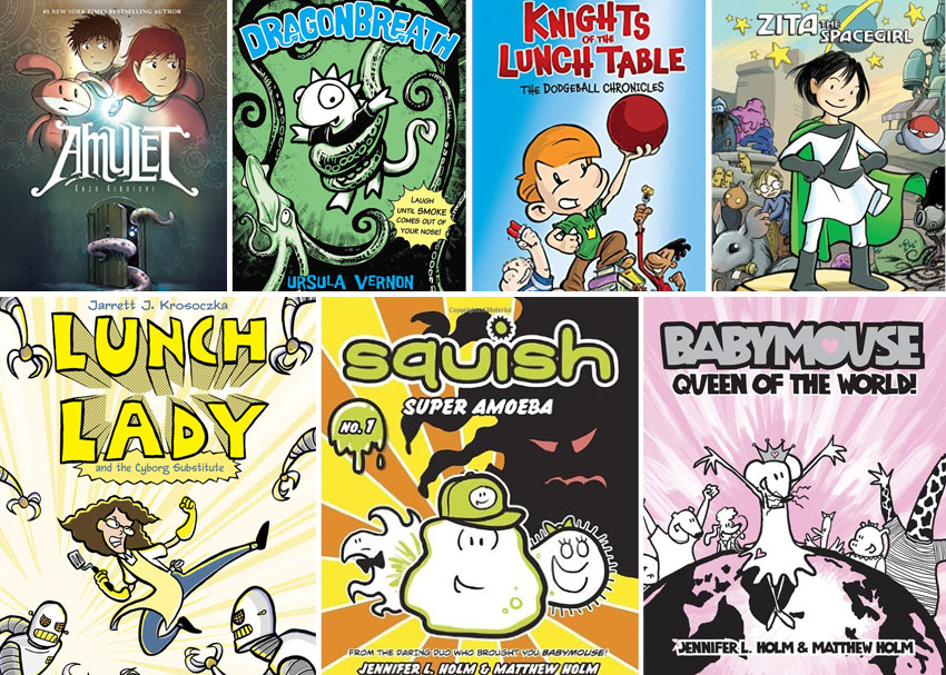 7 Graphic Novels Elementary Schoolers Love Brightly 7 Graphic Novels Elementary Schoolers Love Brightly