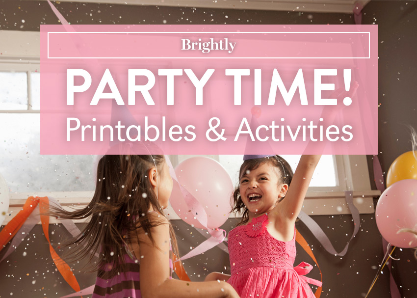 Birthday Party Time! Printables and Activities | Brightly