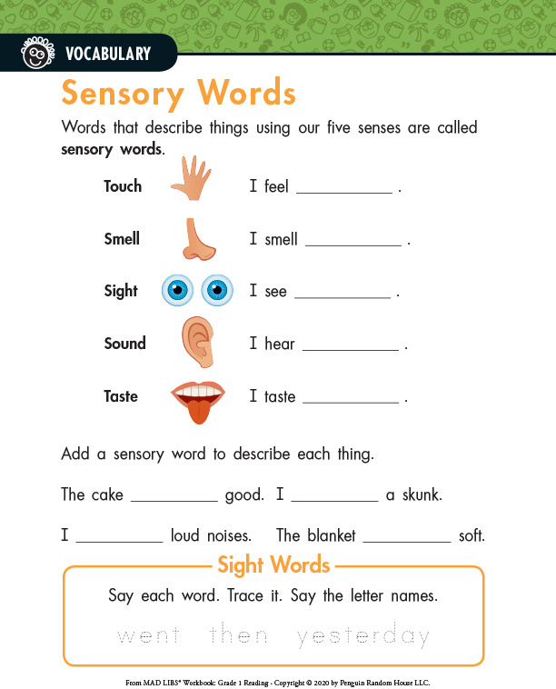 Mad Libs Printables And Activities Brightly