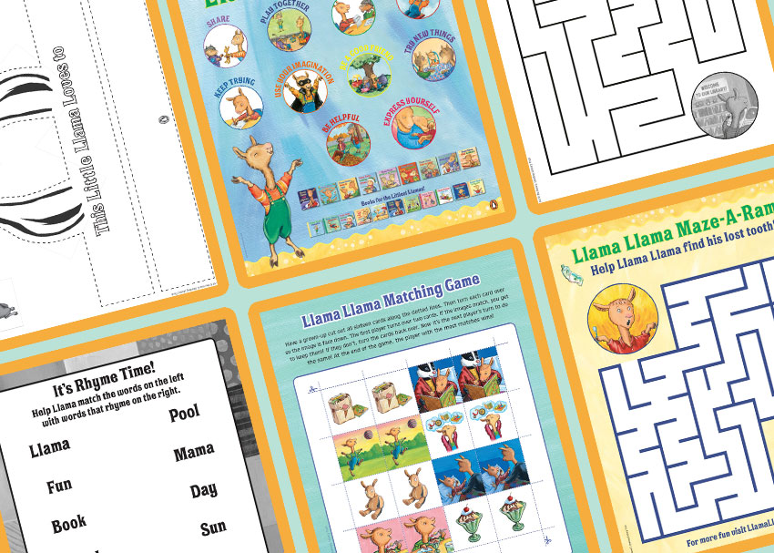 Llama Llama Printables and Activities for Little Readers | Brightly