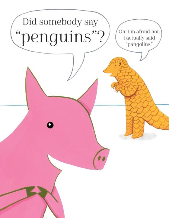 I Am Not a Penguin: A Pangolin's Lament by Liz Wong: 9780593127407 ...