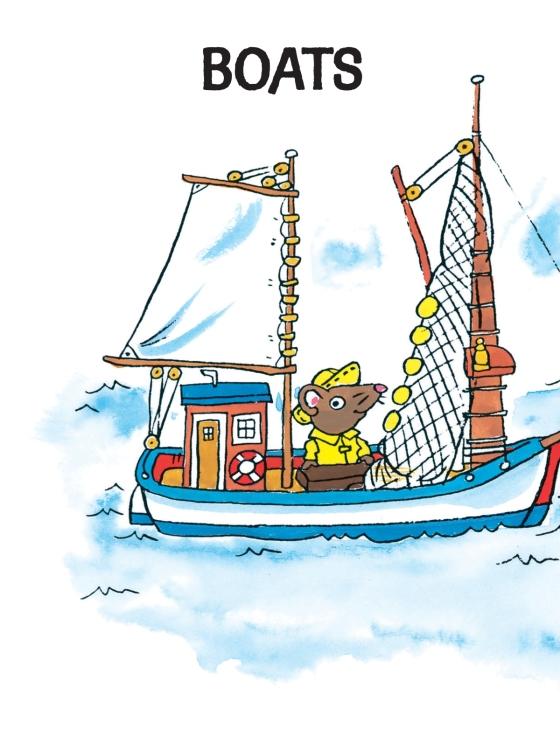 Richard Scarry's Boats by Richard Scarry: 9780385392693 | Brightly Shop