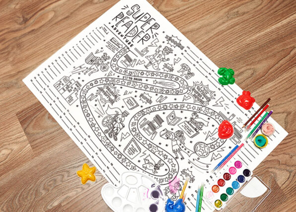 Printable Superhero Reading Tracker for Kids | Brightly