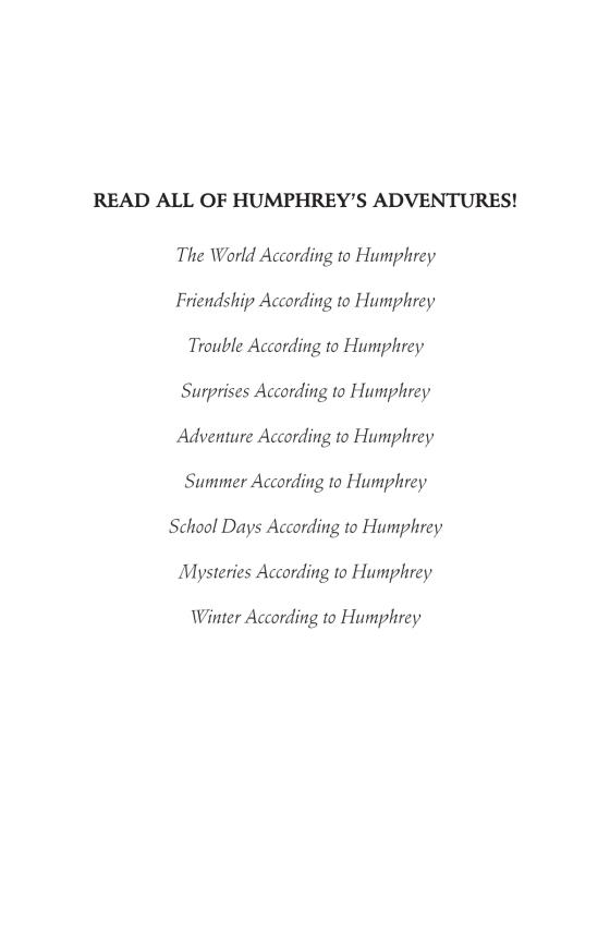 School Days According to Humphrey by Betty G. Birney: 9780142421062 ...