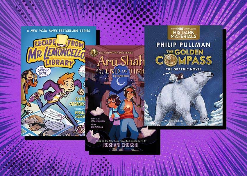 12 Book to Graphic Novel Adaptations Kids Will Love | Brightly